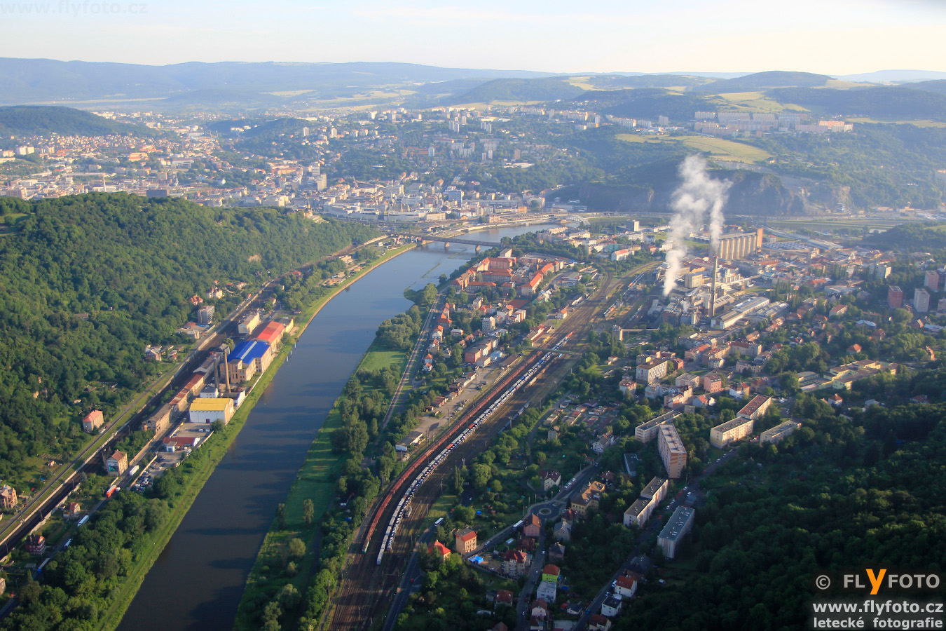 FLyFOTO letecká fotografie a video: Ústí nad Labem