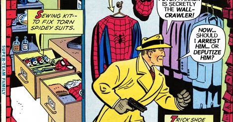 Super-Team Family: The Lost Issues!: Dick Tracy and Spider-Man