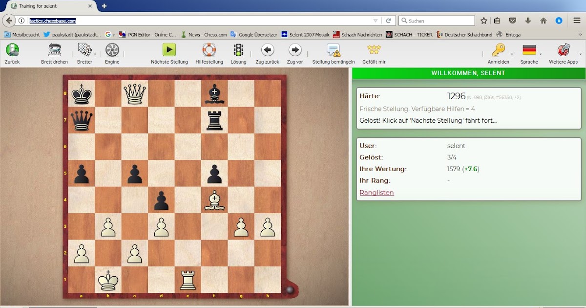 🍒Chess2018: Taktiktrainer Chessbase