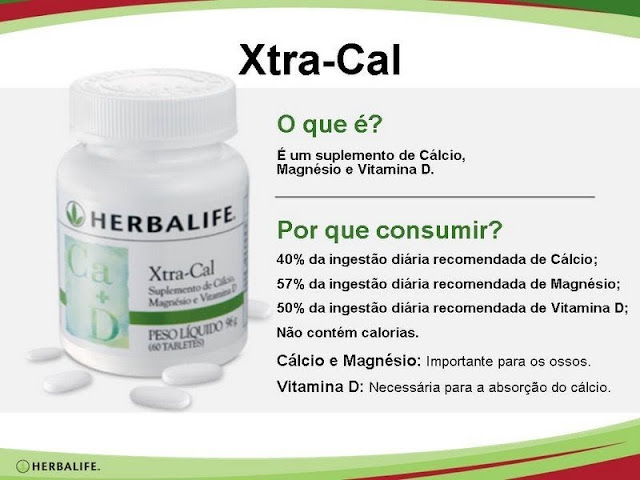 Nutrição e Bem Estar Herbalife: Xtra-Cal (Cálcio, Magnésio e Vitamina D ...