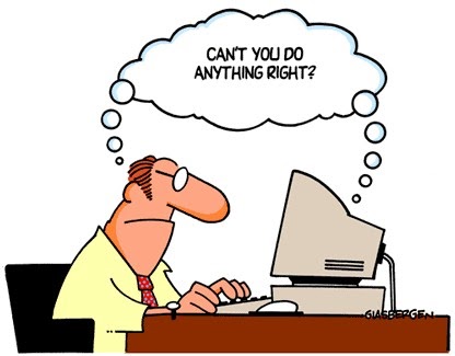 Salty Snaps Shots and the Whatnot: Computer Frustrations? It's Mutual ...