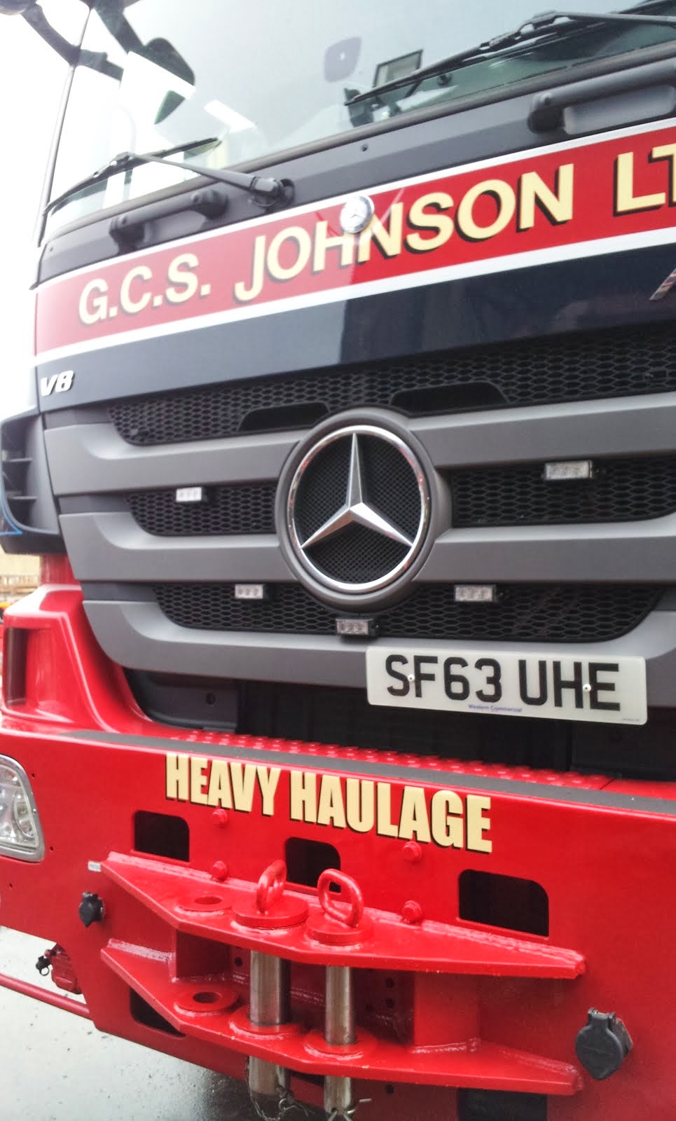 The Green I Signs Blog: heavy Haulage contractors GCS Johnson's ...
