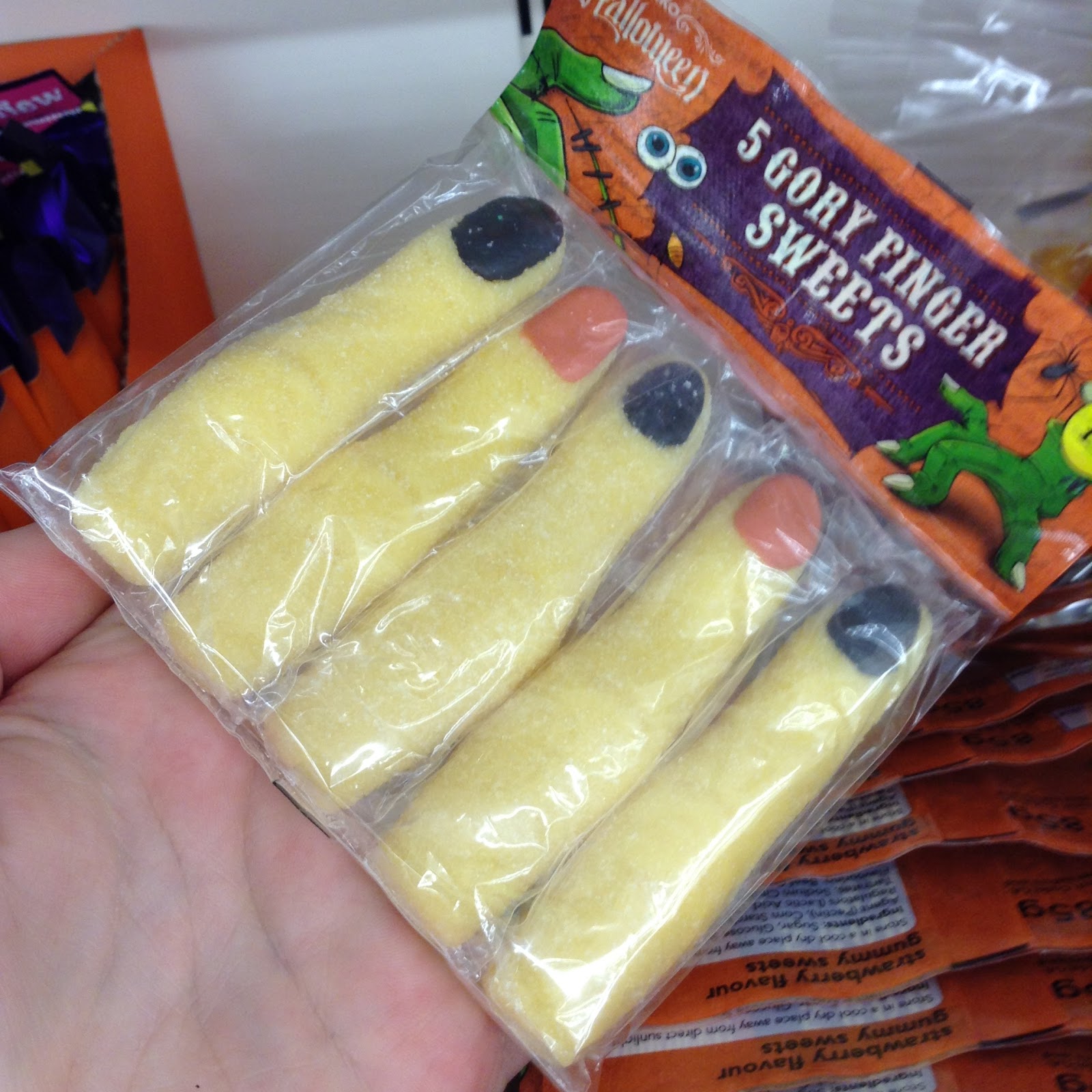 Halloween In Shops! Spooky M&M's, Wotsits Zombie Fingers & More!