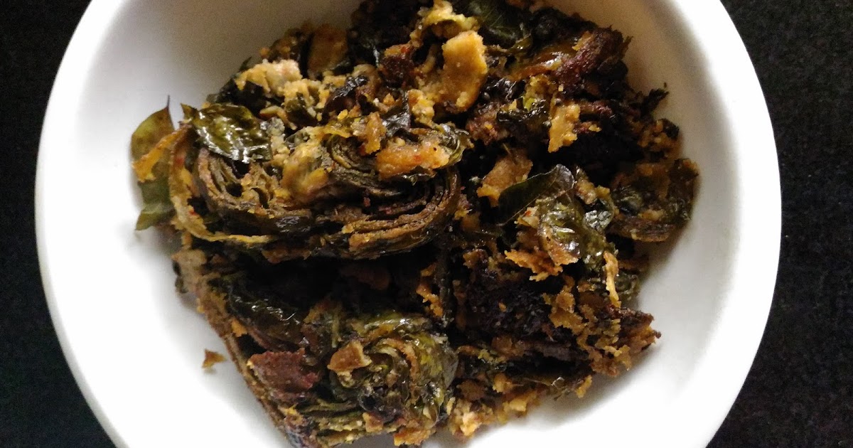 Jay's Veg Kitchen: PHANNA PATRODO FROM LEFT OVER PATRODO