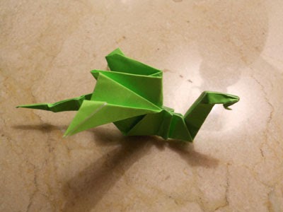 easy origami dragon for kids ~ instructions origami kids