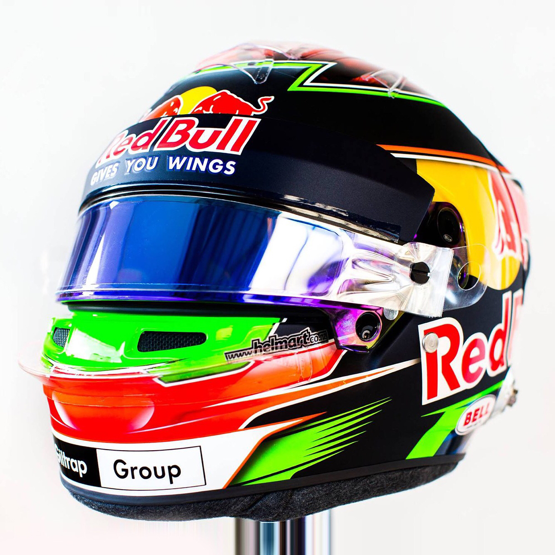 Racing Helmets Garage: Bell HP7 B.Hartley 2017 by Helmart Design