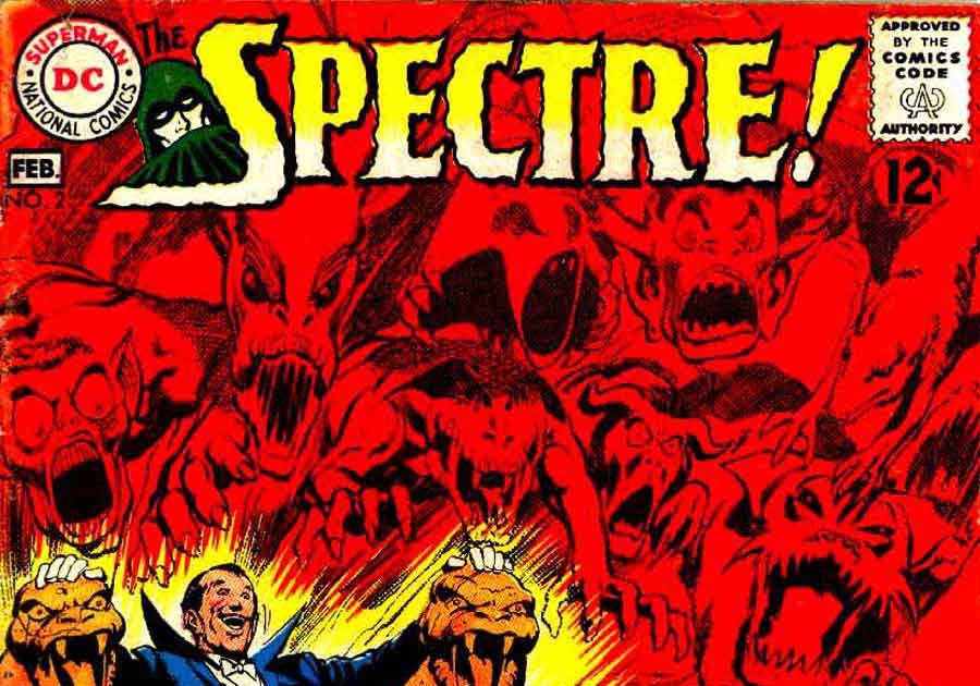 The Spectre #2 - Neal Adams art & cover - Pencil Ink
