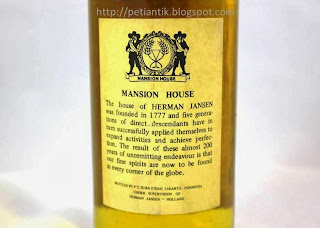 Petiantik: Mansion House Scotch Whisky