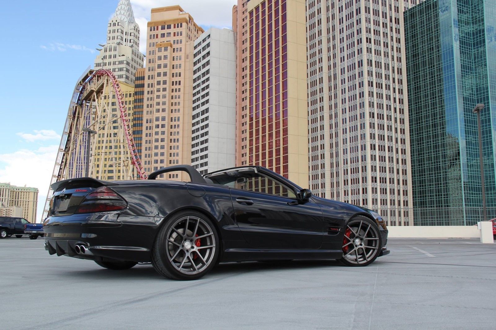 2004 Mercedes-Benz R230 SL600 on "20 Avant Garde Wheels | BENZTUNING