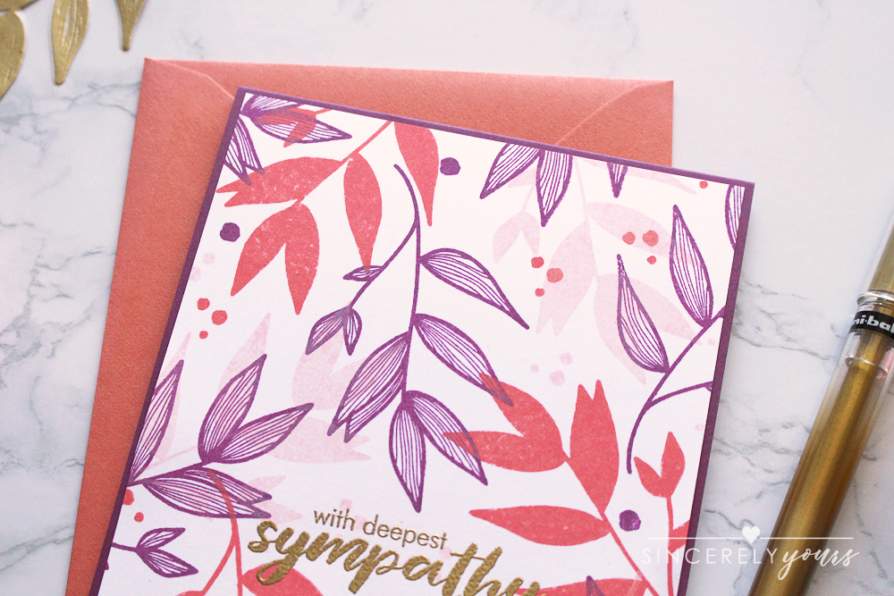 For the Love of Paper: Sincerely Yours Introduces: Sending You Comfort