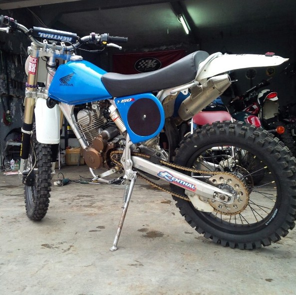 MegaPro Trail Ala CRF 85 | Modifikasi Motor Trail