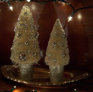 Taditional Tropical Home: Christmas cone trees
