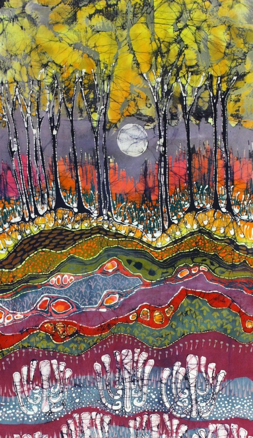 Dishfunctional Designs: Beautiful Batik: What It Is & How It's Made