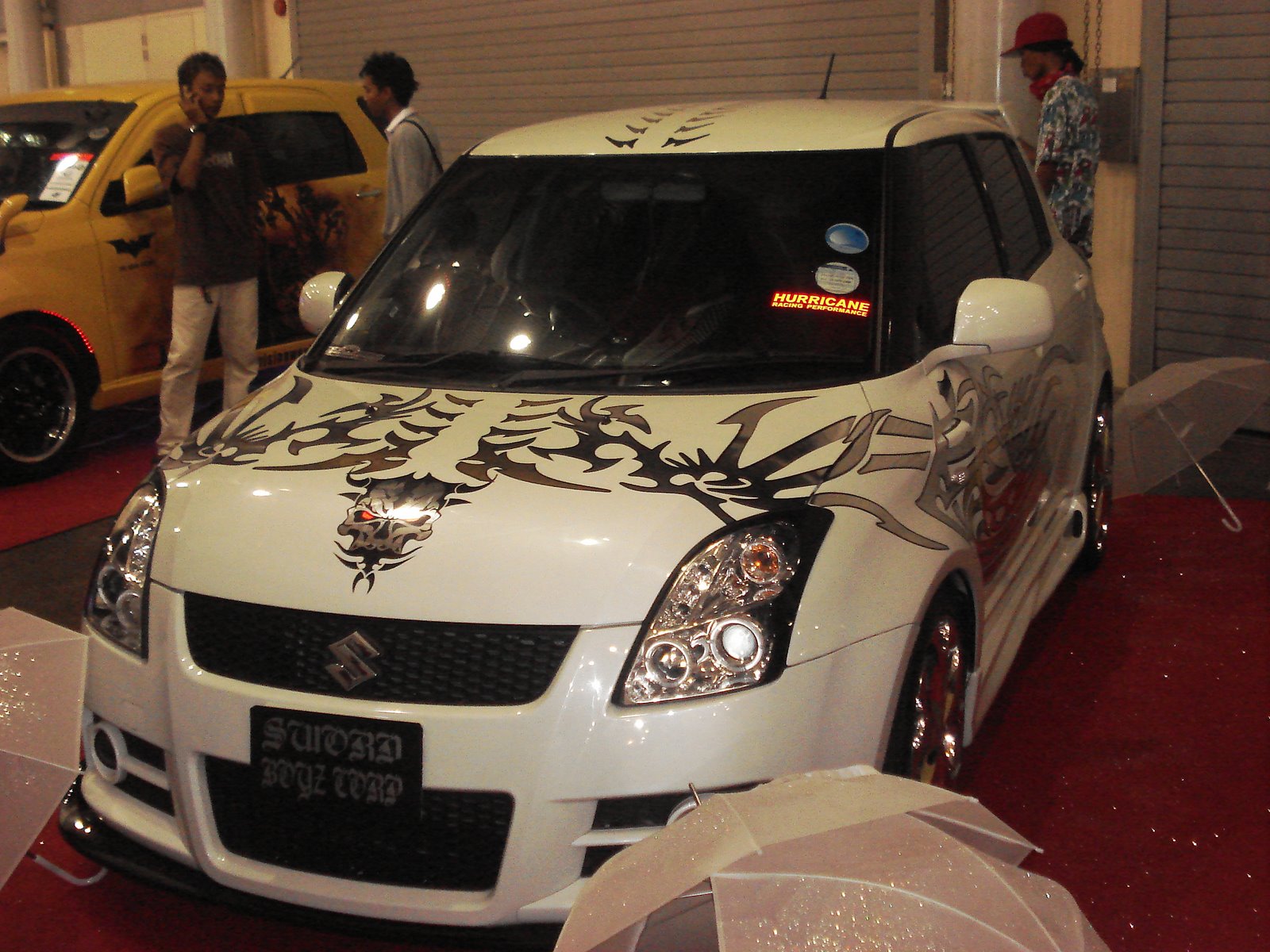 car stiker: New Suzuki Swift Modificaton Skull Tribal Sticker-Best Car ...
