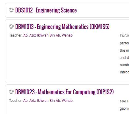Bahagian #3 - CIDOS Self Enrollment (Pelajar) | Portal e-Learning PSMZA
