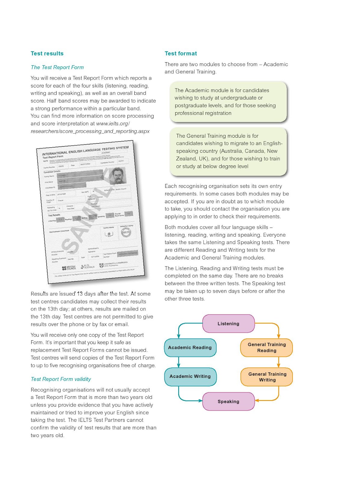 GO IELTS: Information for Candidates Booklet