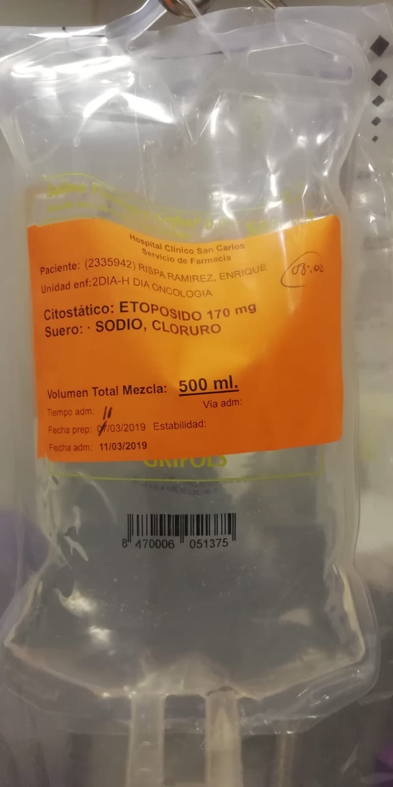 Kikin Rispa: ¿Cómo va la quimio?