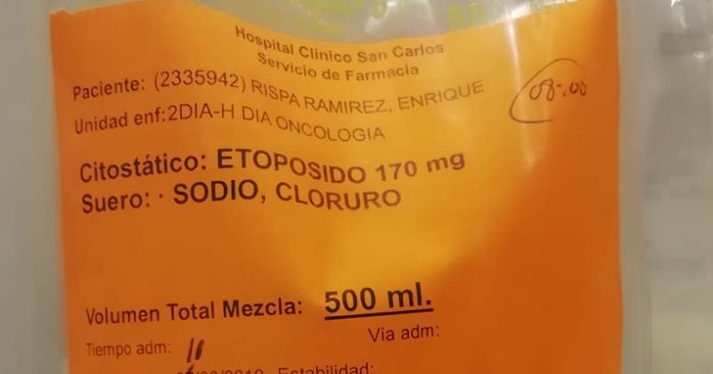 Kikin Rispa: ¿Cómo va la quimio?