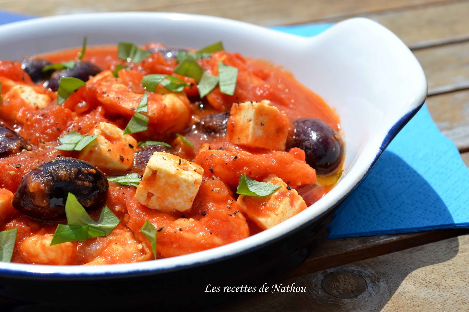 Ma cuisine au fil de mes idées...: Scampis à la grecque