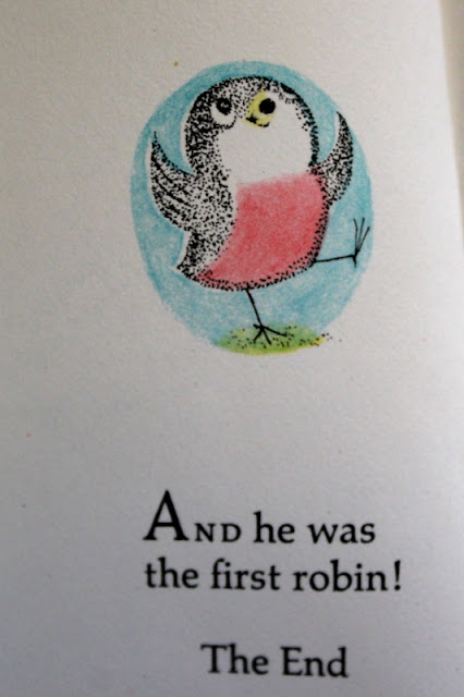 Books and Umbrellas: The First Robin by Robert Kraus