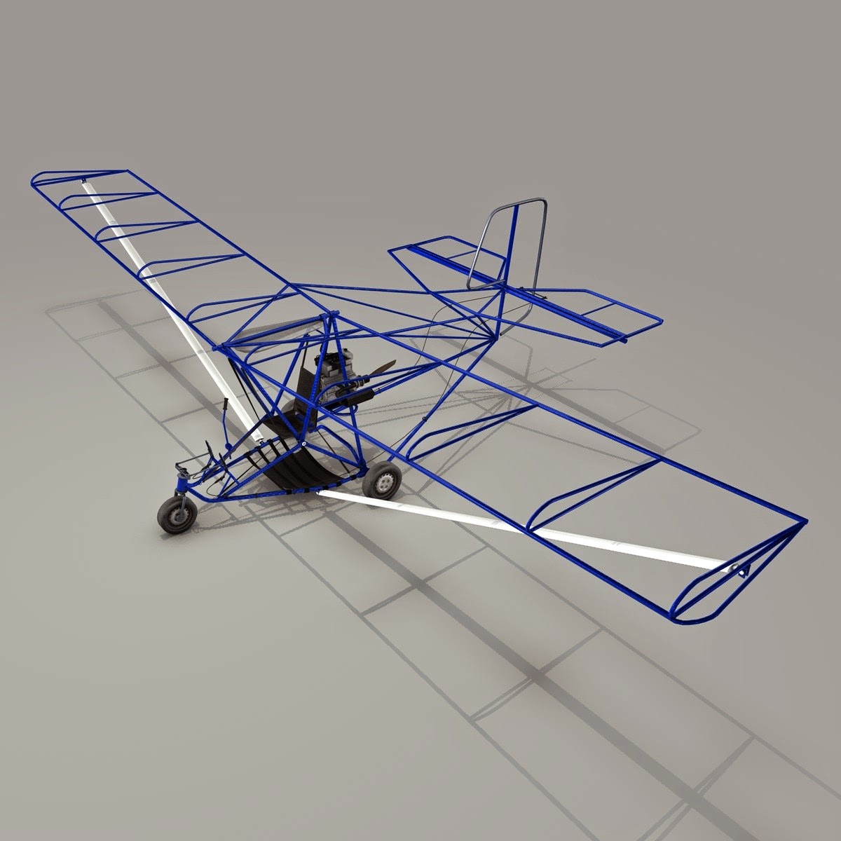 Ultralight Aircraft 3D Model | JonnyChapps