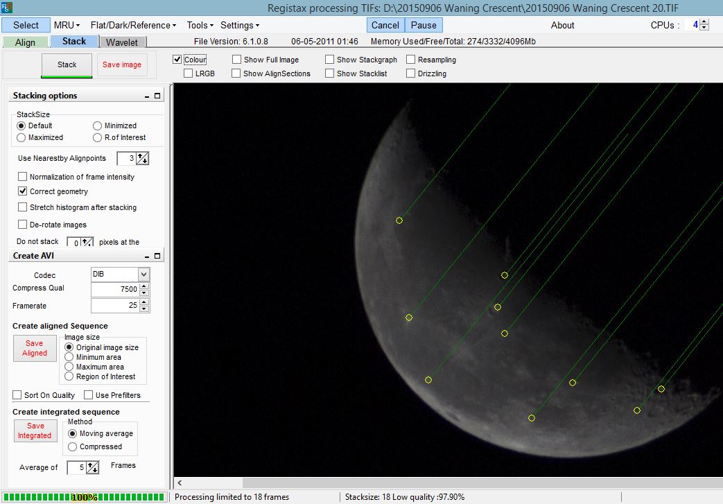 My DSLR Moon Photo Workflow with Screenshots [Stellar Neophyte ...