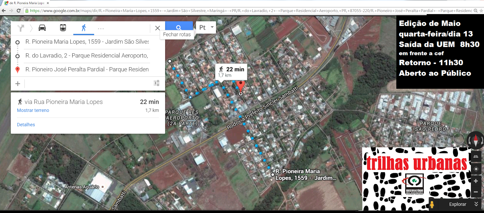Proext/Observatório das Metrópoles Maringá-UEM