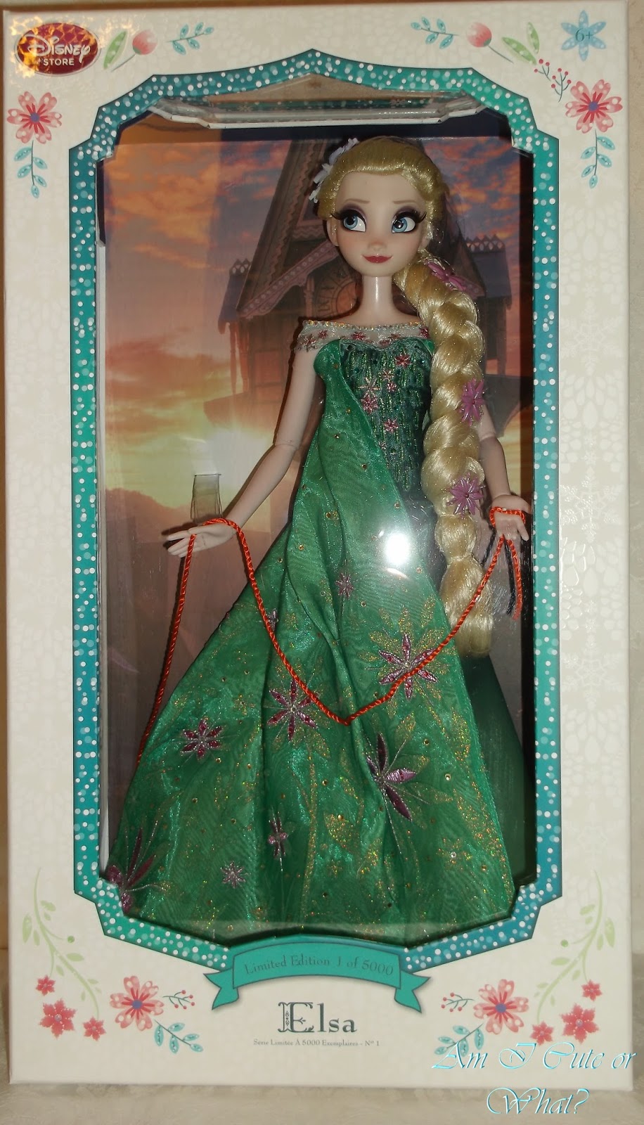 A Focus on the Cute: Review: Disney Limited Edition Frozen Fever Elsa Doll