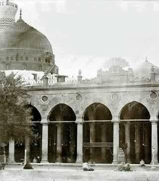 The City of Prophet MOHAMMAD (S.A.W): Old Pictures of Masjid-E-Nabvi