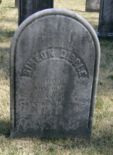 Betty's Boneyard Genealogy Blog: Tombstone Tuesday: SIMEON DIBBLE ...