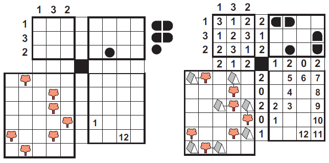 Rules of "Four Squares"