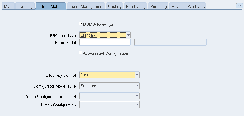 Learn Oracle: Oracle Inventory: Defining Item (Item Master)