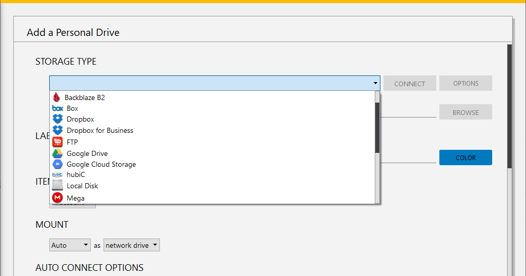 NetDrive 3.13.281 - 把FTP、NAS、雲端硬碟、虛擬硬碟變成網路磁碟機 - 阿榮福利味 - 免費軟體下載
