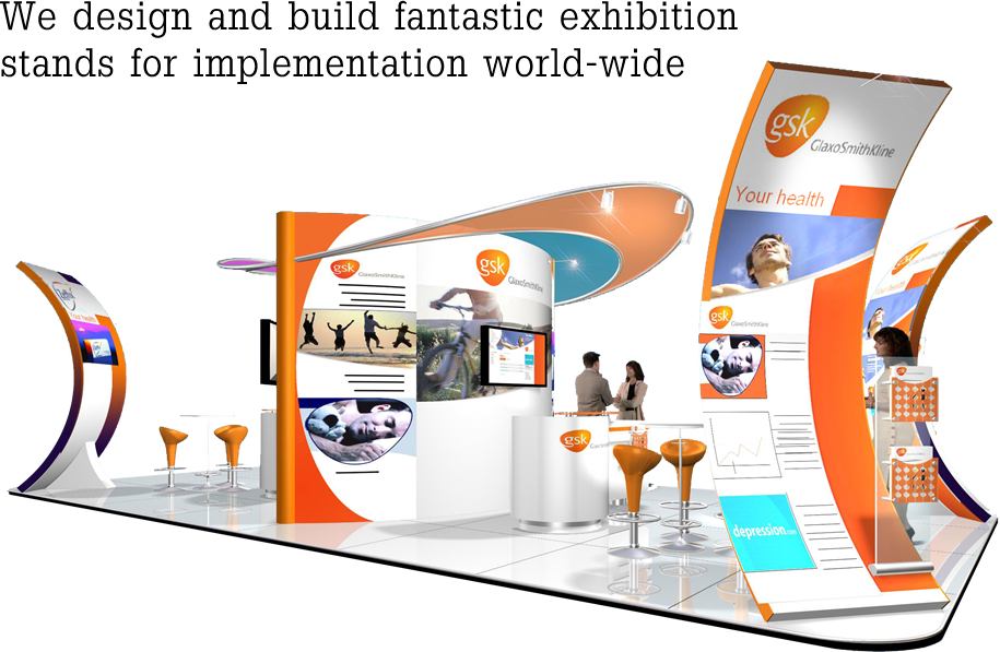 Stands com design inspirador