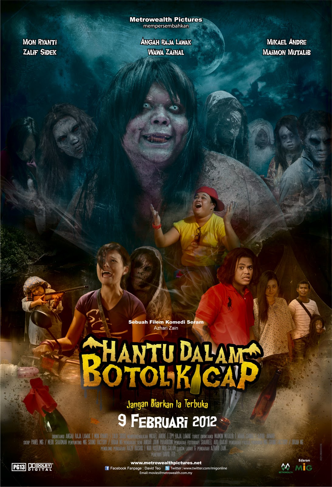 Hantu Dalam Botol Kicap | POSTER FILEM MALAYSIA