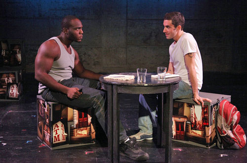 OFF BROADWAY'S NEW SAMMY GETS MUGGED