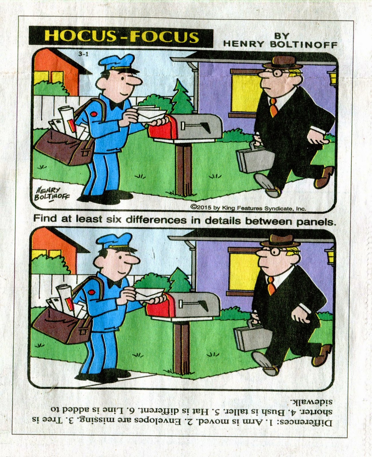 Bill's-Classic Comics: Hocus Focus (New Scans)