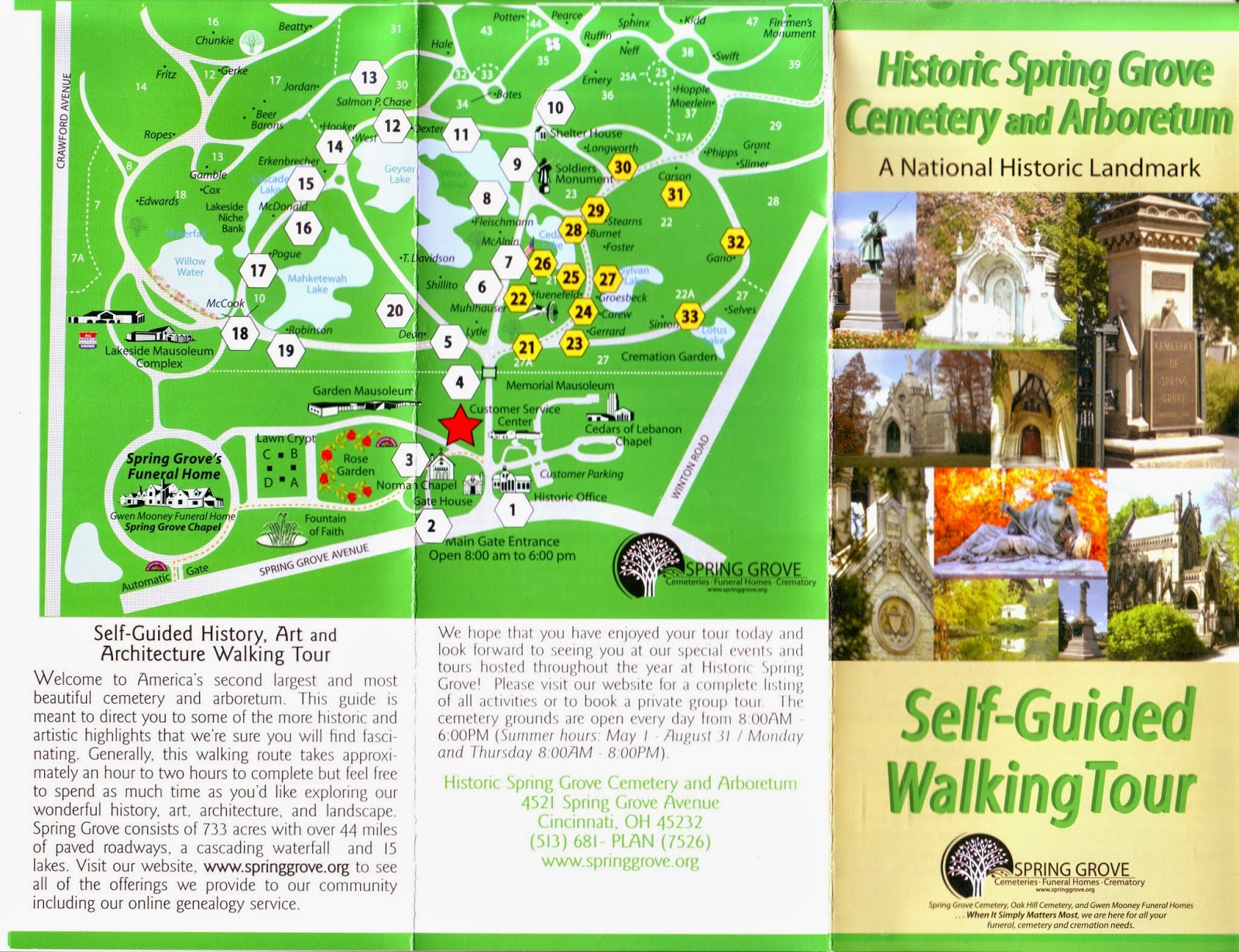 Travels of a Hobgoblin Taphophile: Self Guided Walking Tour - Spring ...
