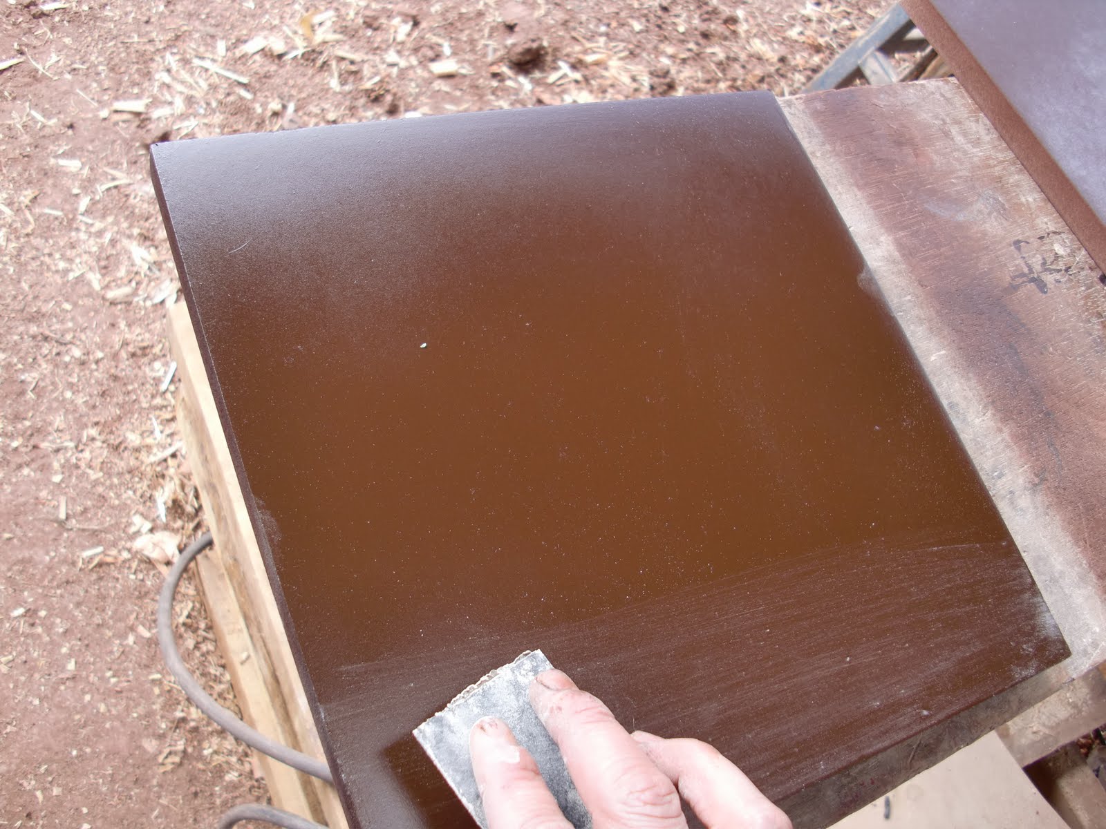 Decoraciones Manualidades En Madera: MDF Color Chocolate Como Hacer