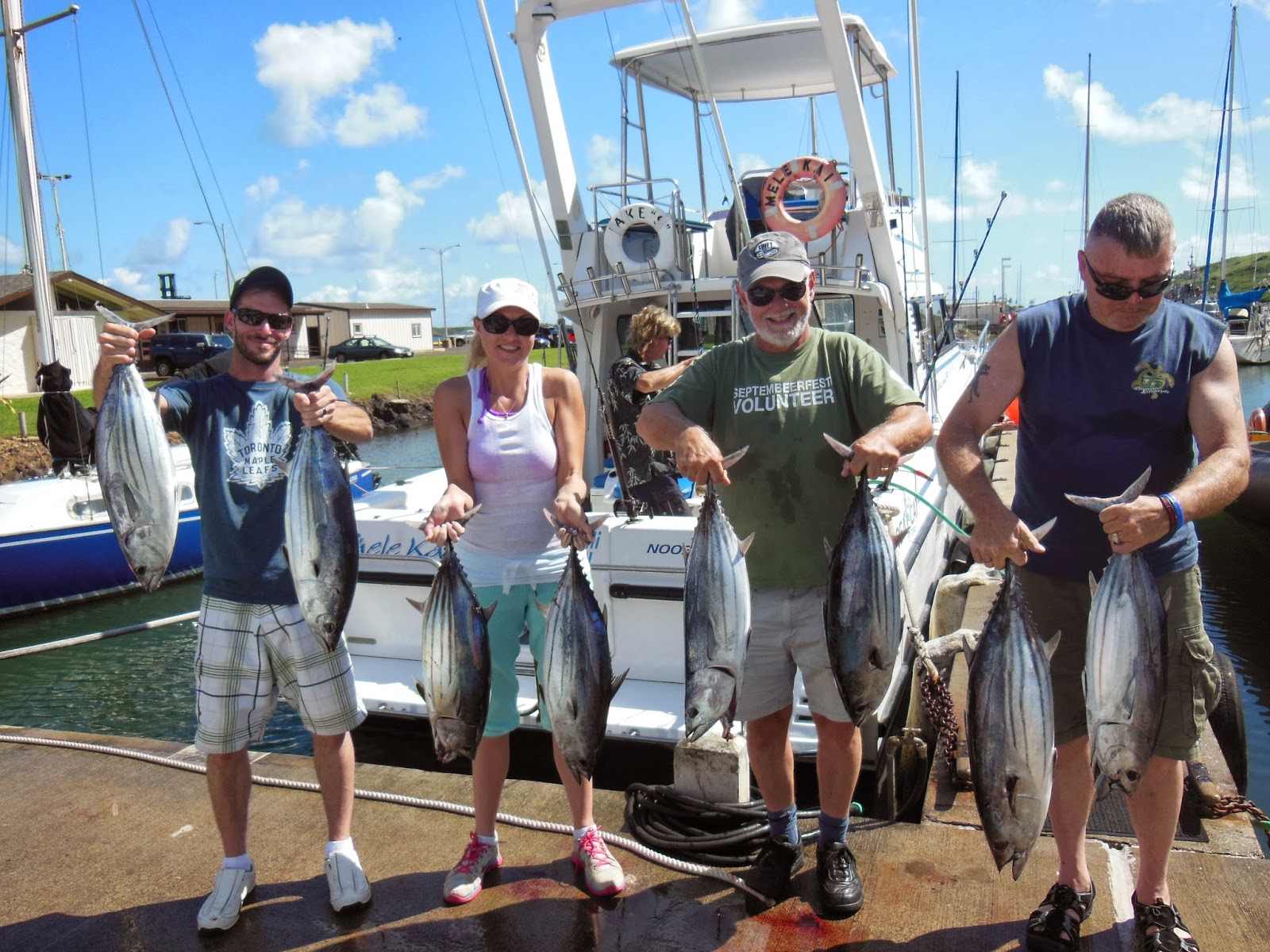 C-lure Fishing Chaters Kauai Hawaii: Tuna!