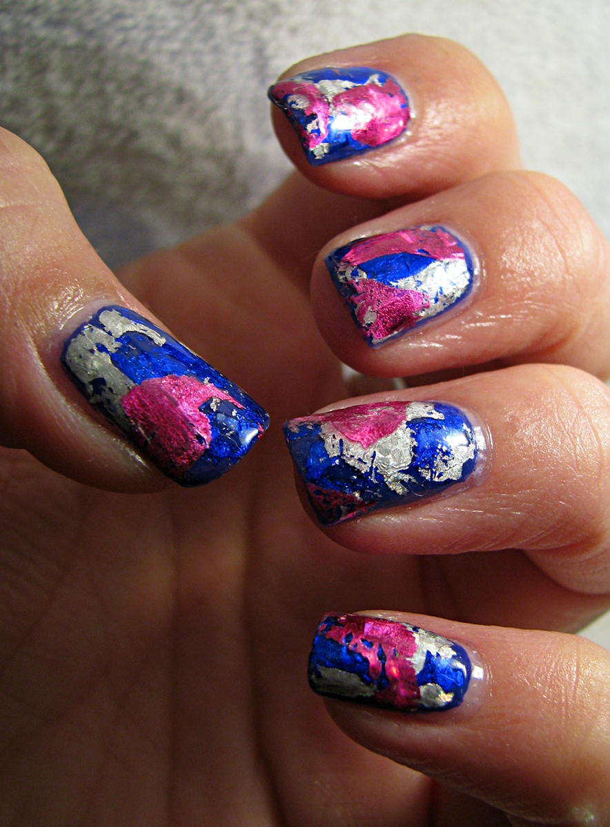 Over The Top Coat: Mish Mash Challenge: Metallic Nails