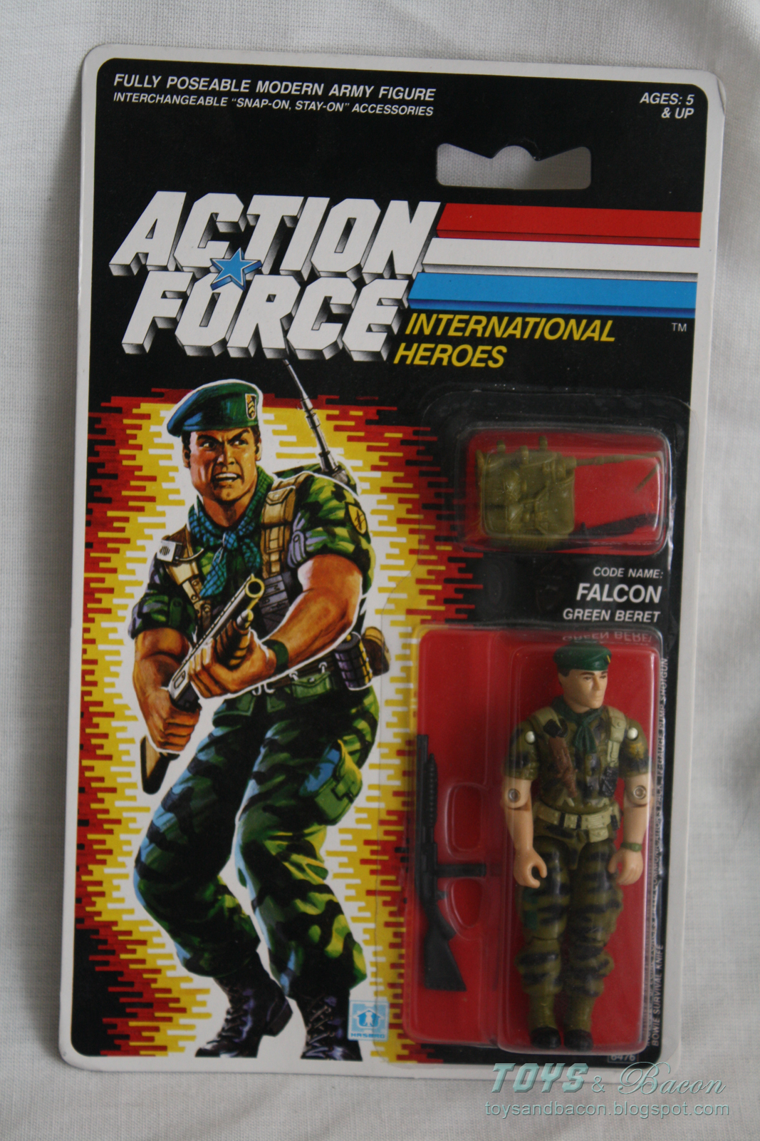 Toys and Bacon: International G.I. Joe figures on card