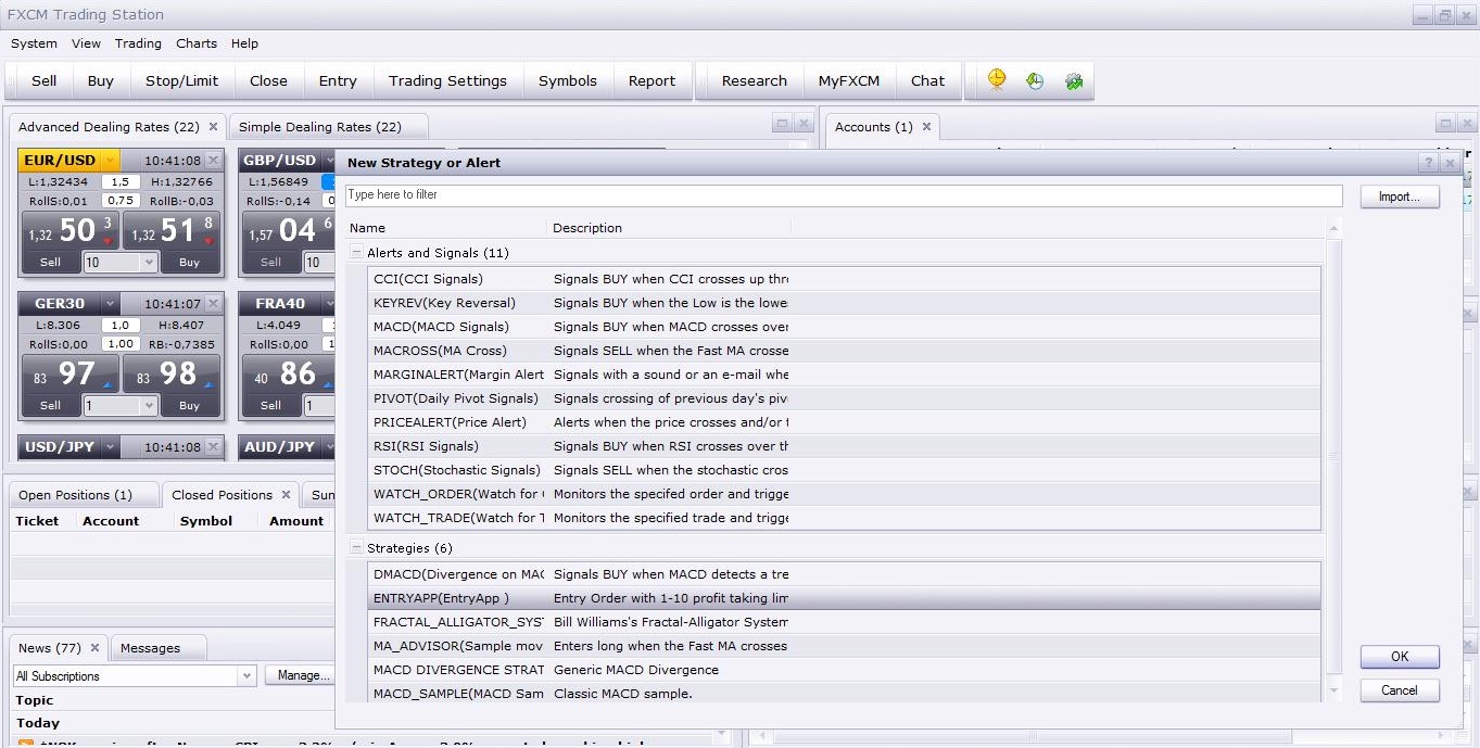 Smart Trading Apps: Entry App User Guide