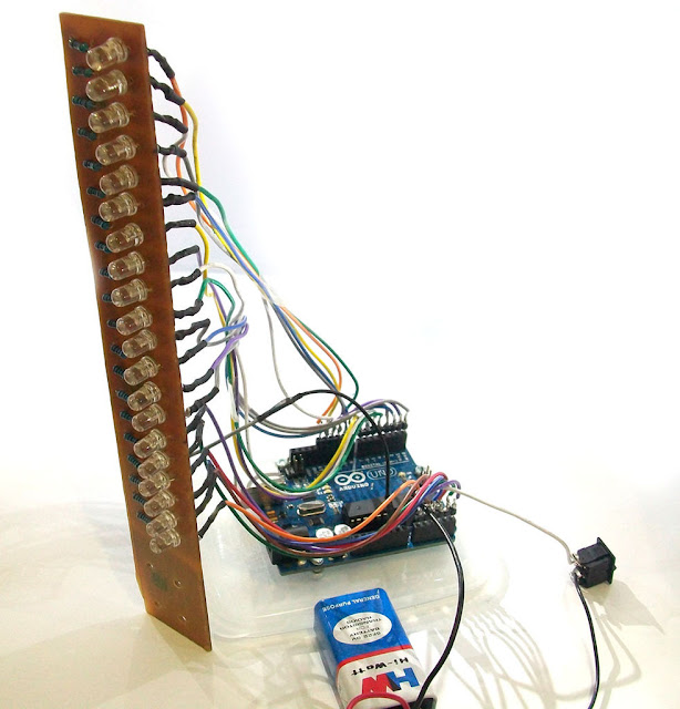Persistence of Vision (POV) Using Arduino ~ Arduino Tutorial