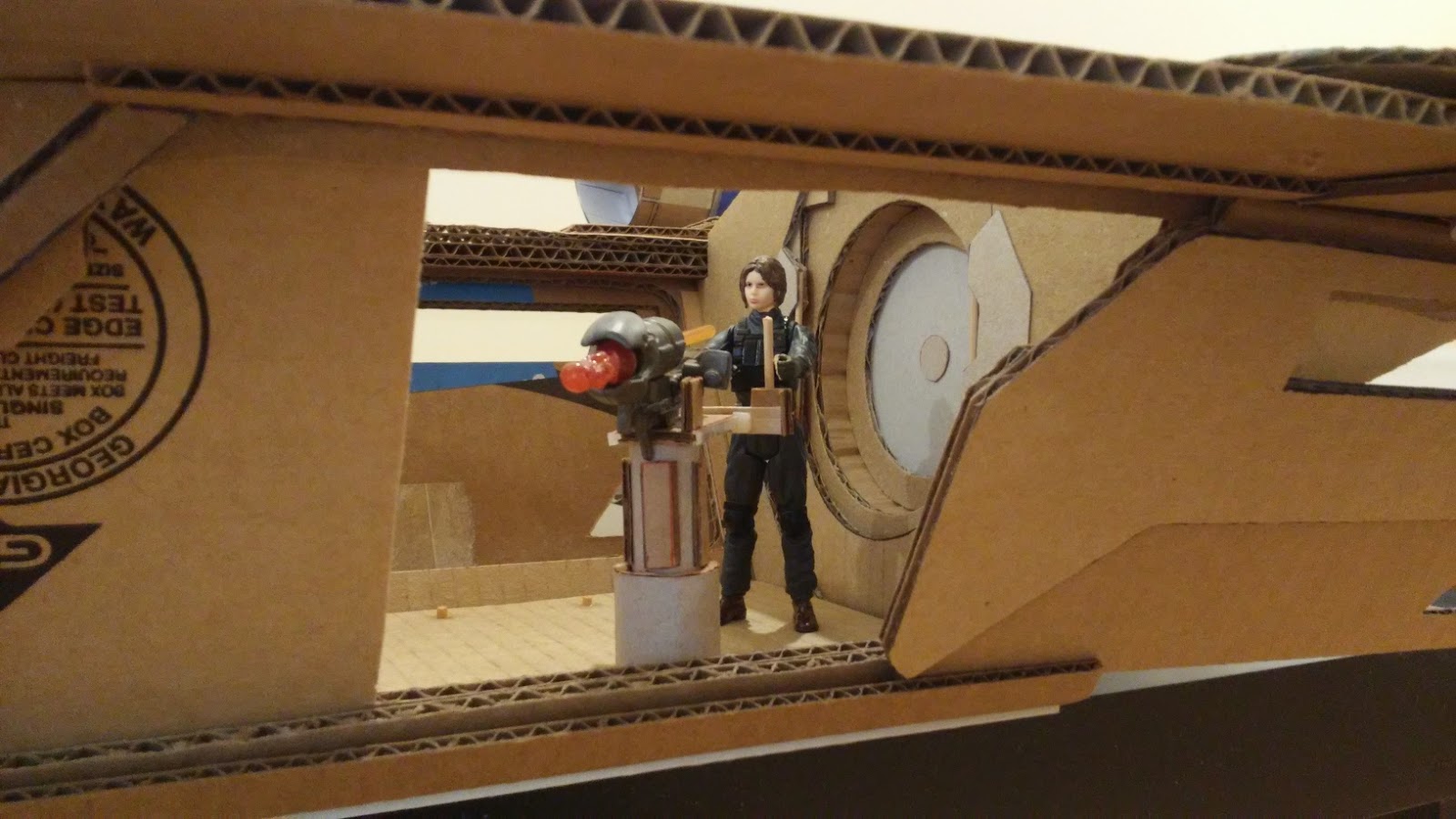 Star Wars: Customs for the Kid: Rogue One U-Wing 1:18 (for 3.75 ...