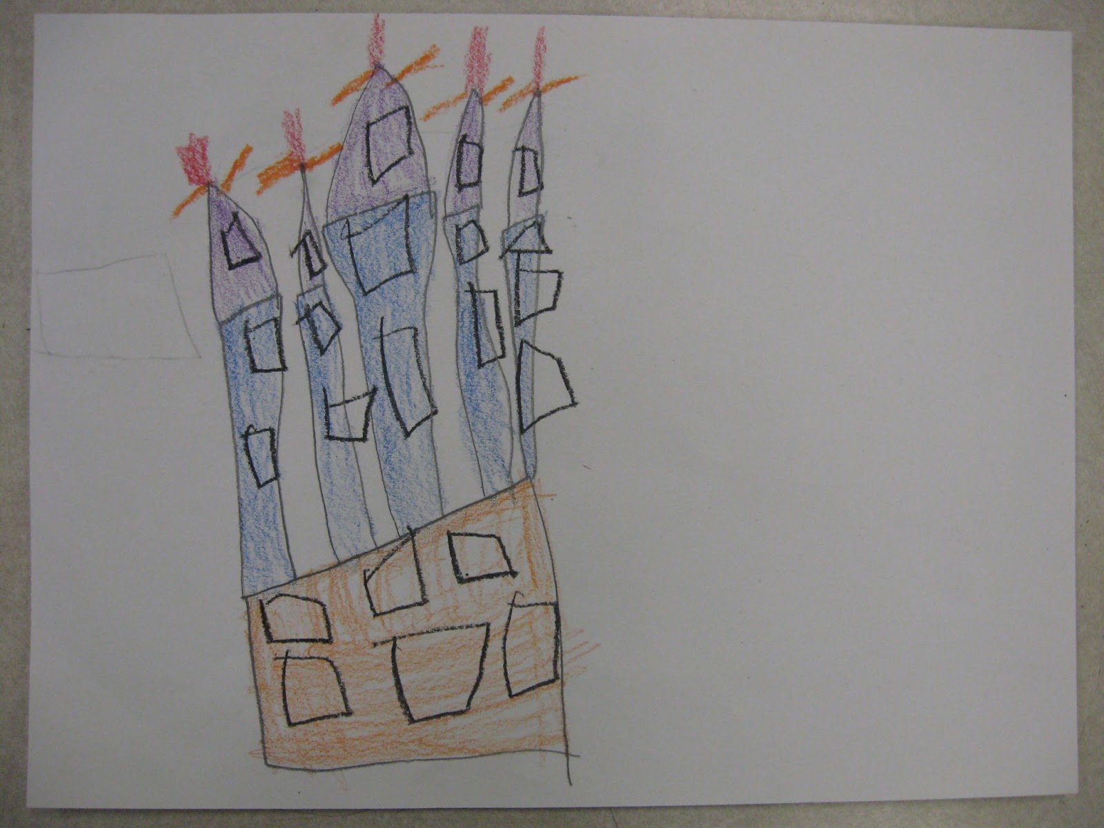 Miss Young's Art Room: Kindergarten Castles