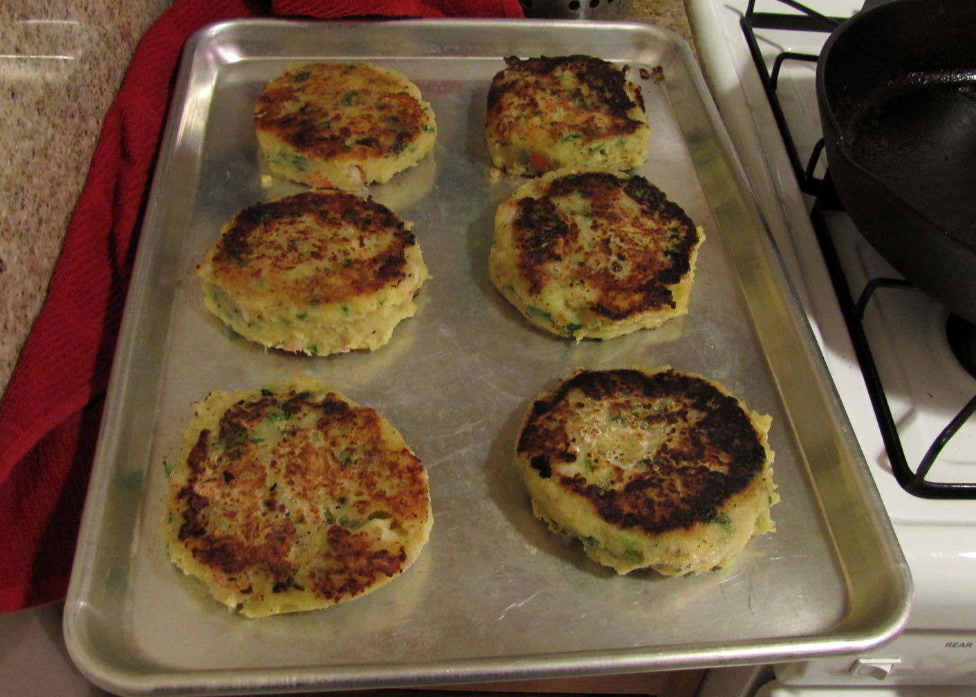 Smells Like Food in Here: Shrimp and Sweet Potato Cakes with Chayote ...