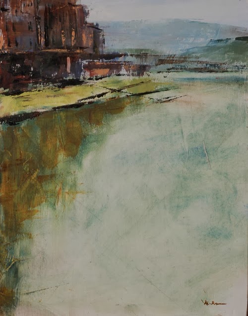 John Wilson Fine Art: Original Impressionism Italian Landscape Painting ...