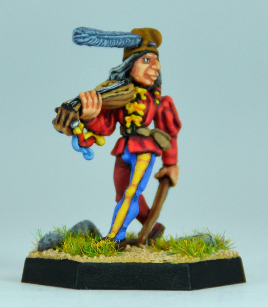 Painted Lead Miniatures: 2nd Edition Talisman Minstrel