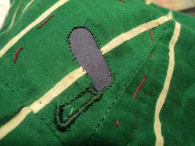 Making Merriment: Patching Clothes, Old School Style